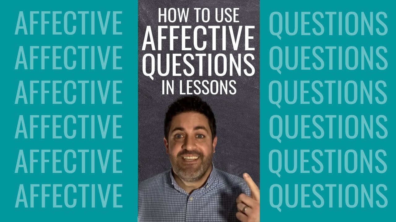 How To Ask Affective Questions In Lessons [Tips For Teachers] #shorts ...