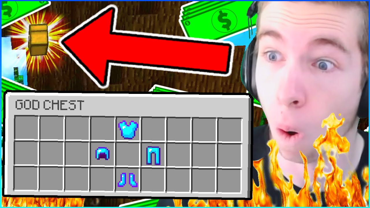 SECRET GOD CHEST AT SPAWN! - SOLO Money Wars #19 - YouTube