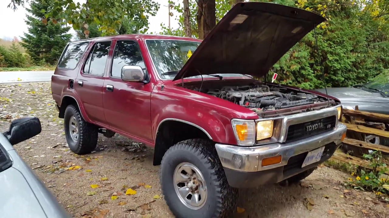 1990 Toyota 4Runner - YouTube