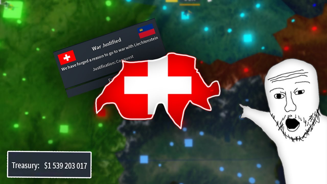 You play as Switzerland in Roblox Rise Of Nations... - YouTube