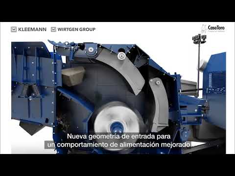 ¿Cómo funcionan las mandíbulas de las trituradoras Kleemann?