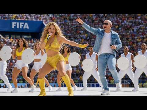SHAKIRA & PITBULL Perform at FIFA World Cup 2026™ | Opening Ceremony 4K