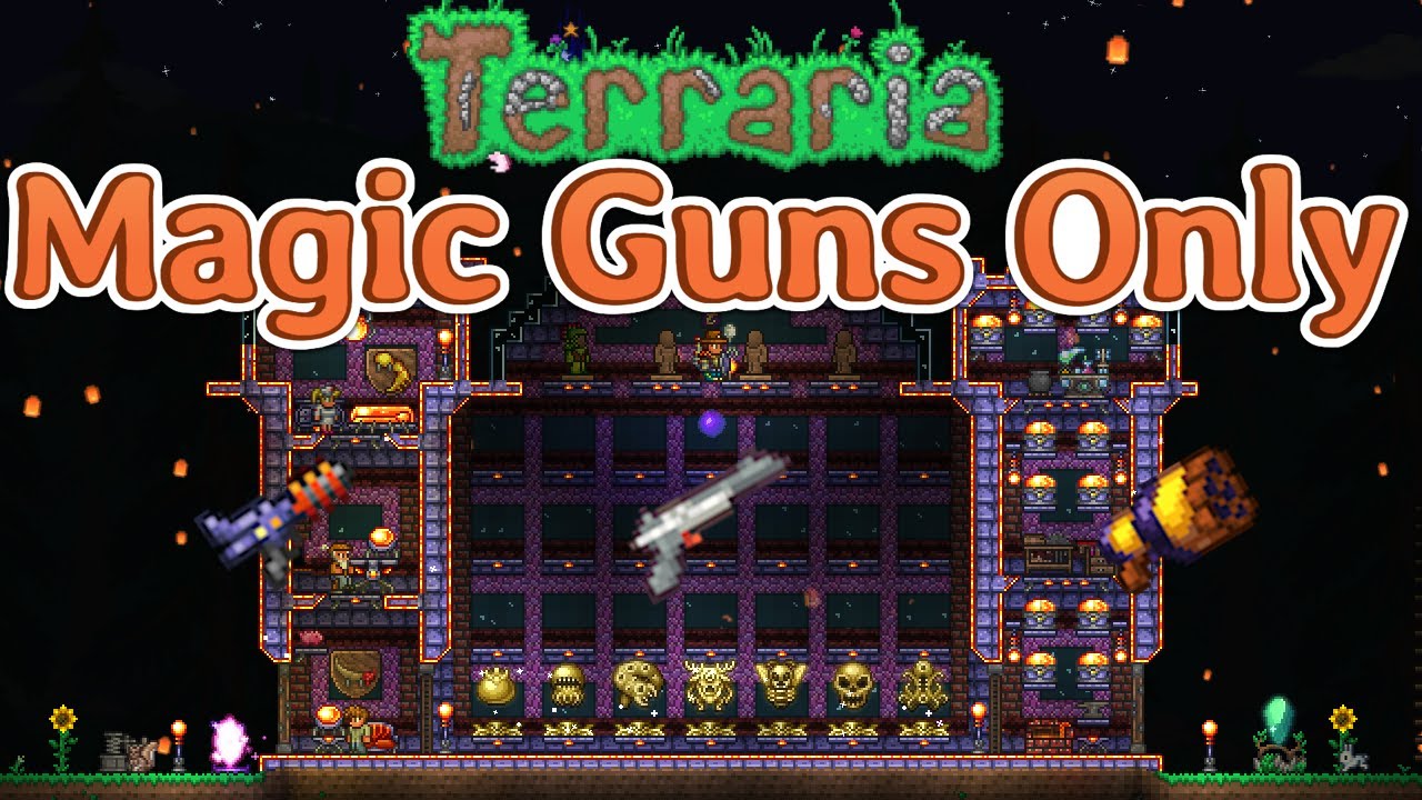 Can I beat Terraria Master Mode using only Magic Guns - Part 1: Gray ...