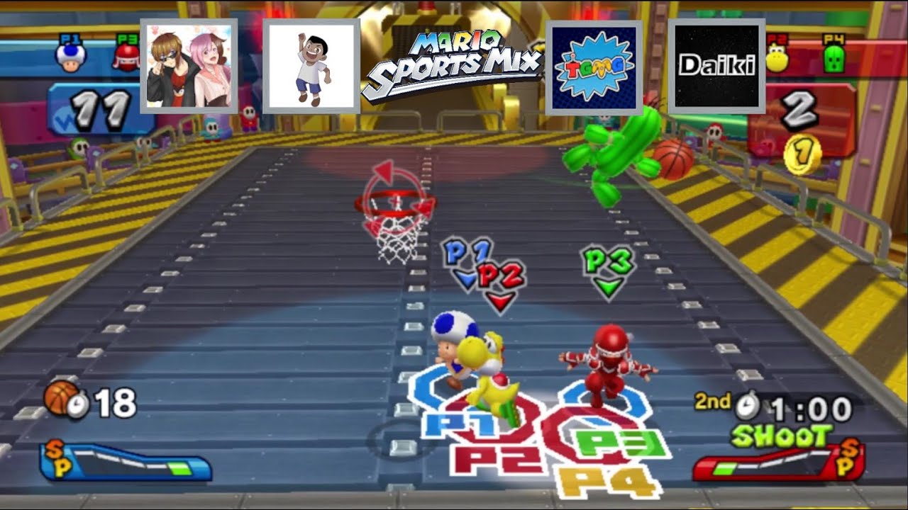 Mario Sports Mix: John + Jeremy = Best Team? (1/2) - YouTube