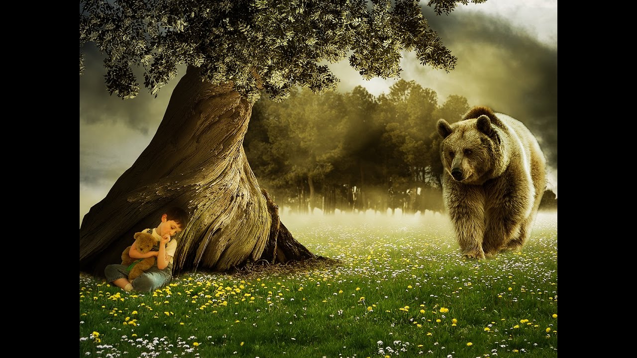 Sleeping Child | Fantasy Surreal Scene | Photoshop Tutorial | Photo ...