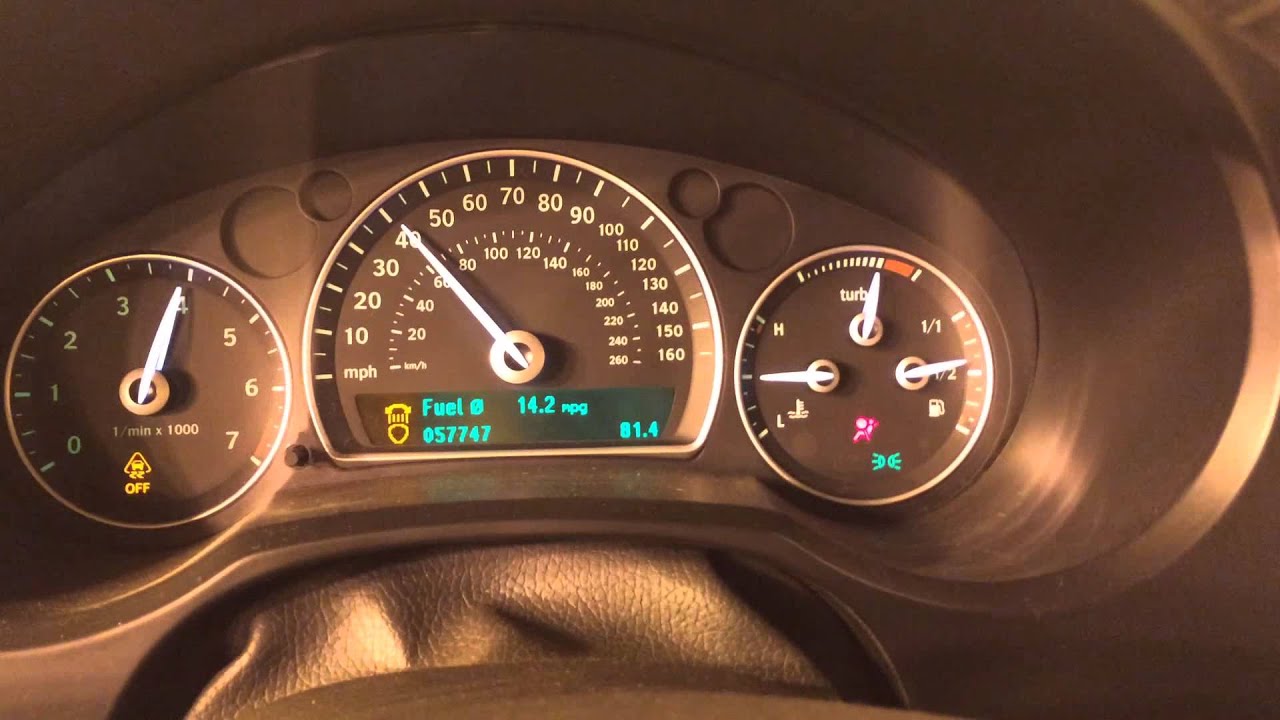 Saab 9-3 Aero 2.8T Holset HY35 10PSI Second Gear- JZW Tuned - YouTube