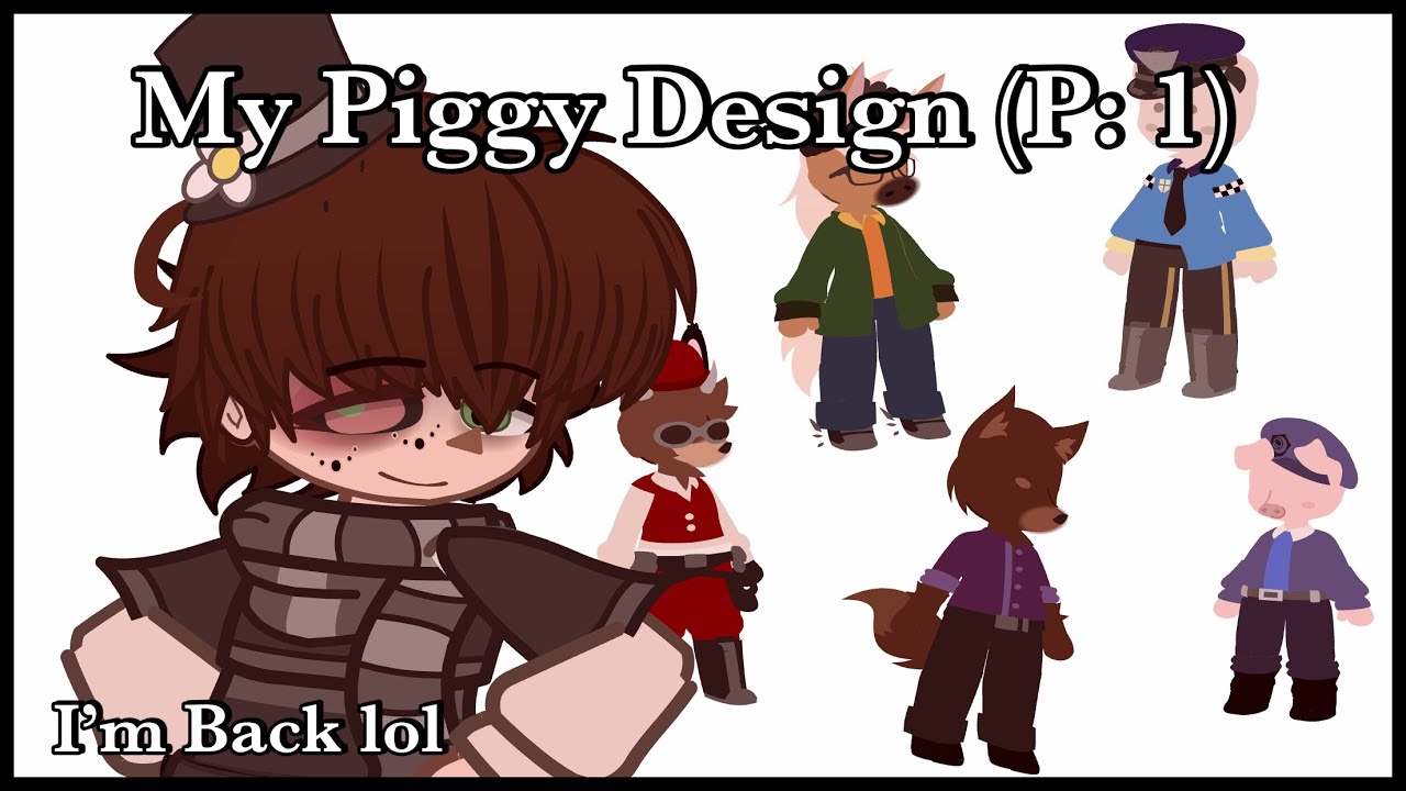 Some of my piggy design | 1\2 | GC - YouTube