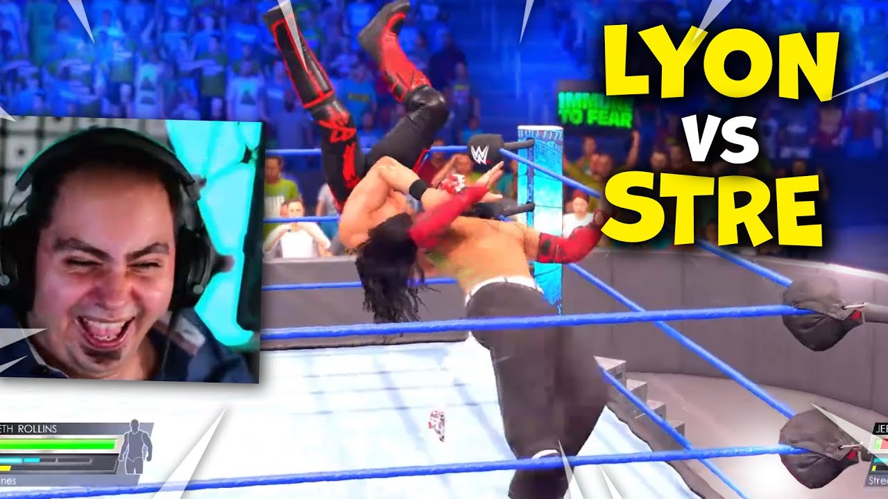LYON COMBATTE CONTRO I SUOI AMICI SU WWE 2022 IN LIVE!! - YouTube