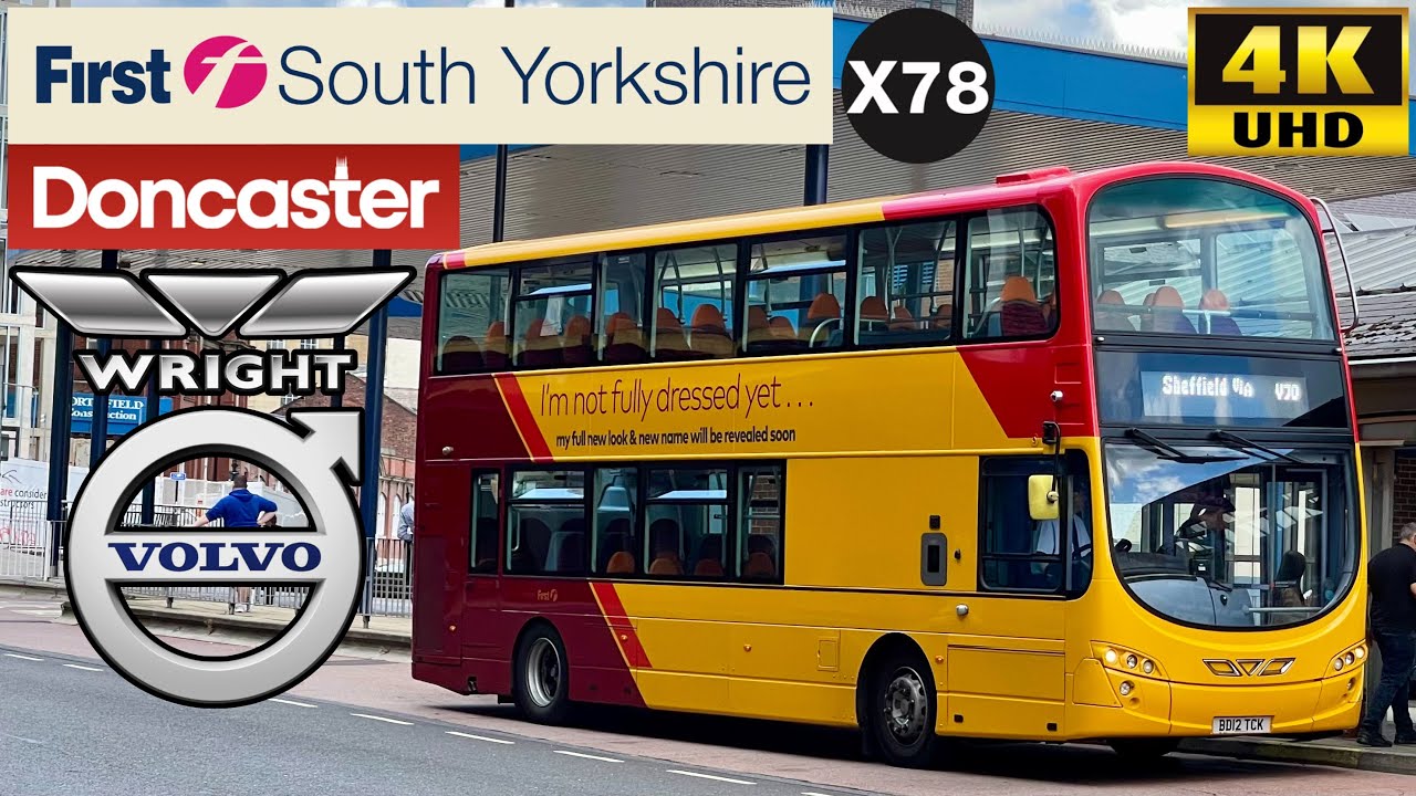 [First South Yorkshire: X78 Meadowhall Interchange to Sheffield] Wright ...