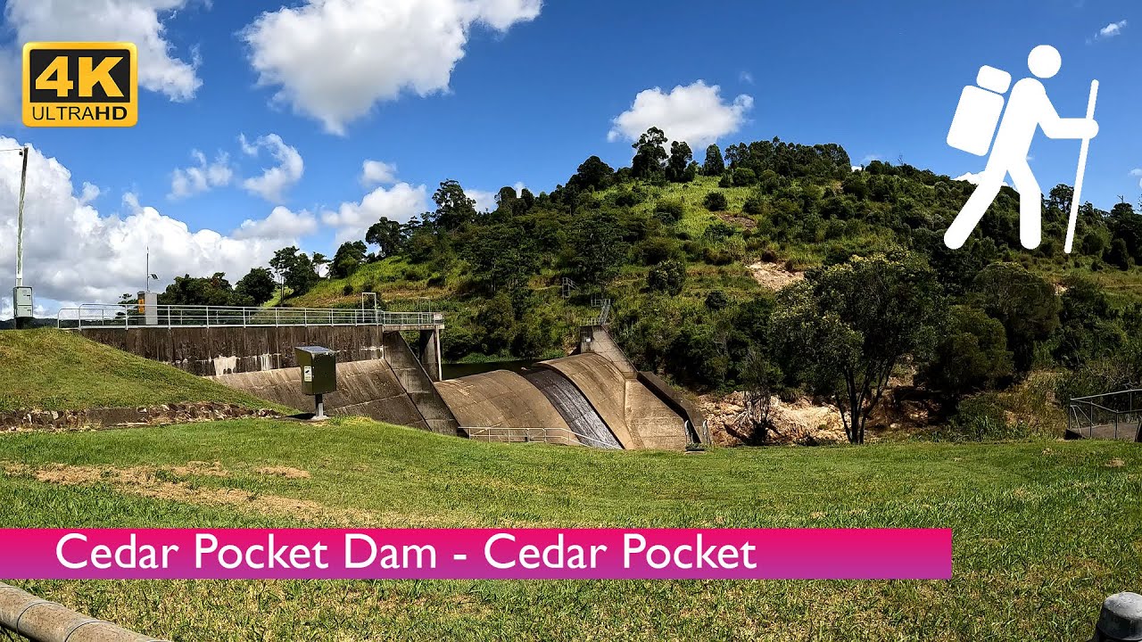 [4K UHD] A Whisper Quiet Walking Tour At Cedar Pocket Dam - Cedar ...