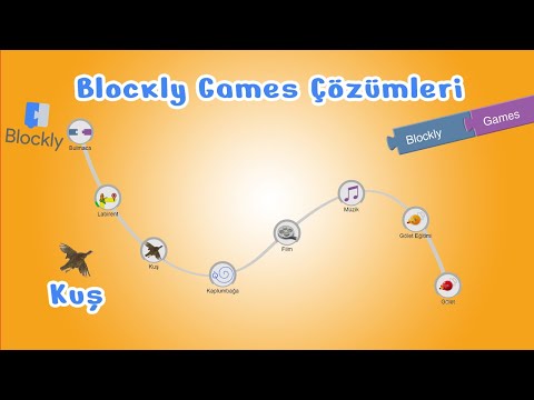 Blockly Games – Kuş (Bird) Tüm Seviyeler Çözümü | Koşullu Kodlama ve Yön Algılama Eğitimi