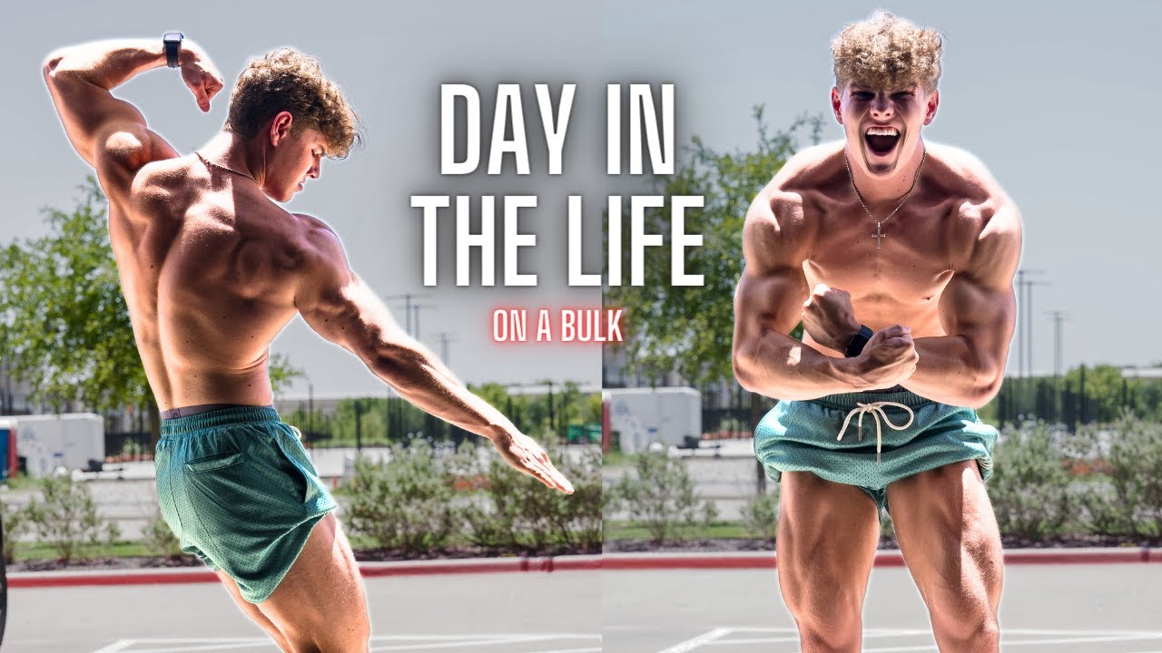Day in The Life | Natural Bodybuilder Bulking - YouTube