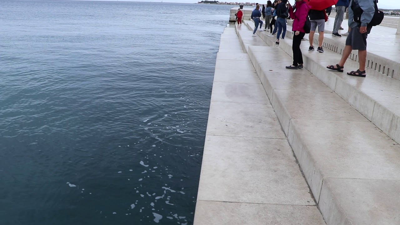 Morske orgle v Zadru - YouTube