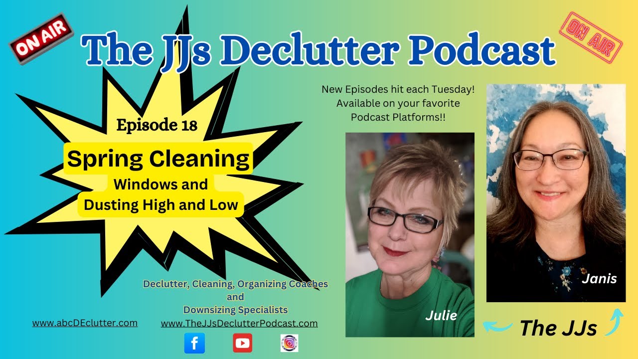 Episode 18- Spring Cleaning: Windows & Dusting High and Low - YouTube