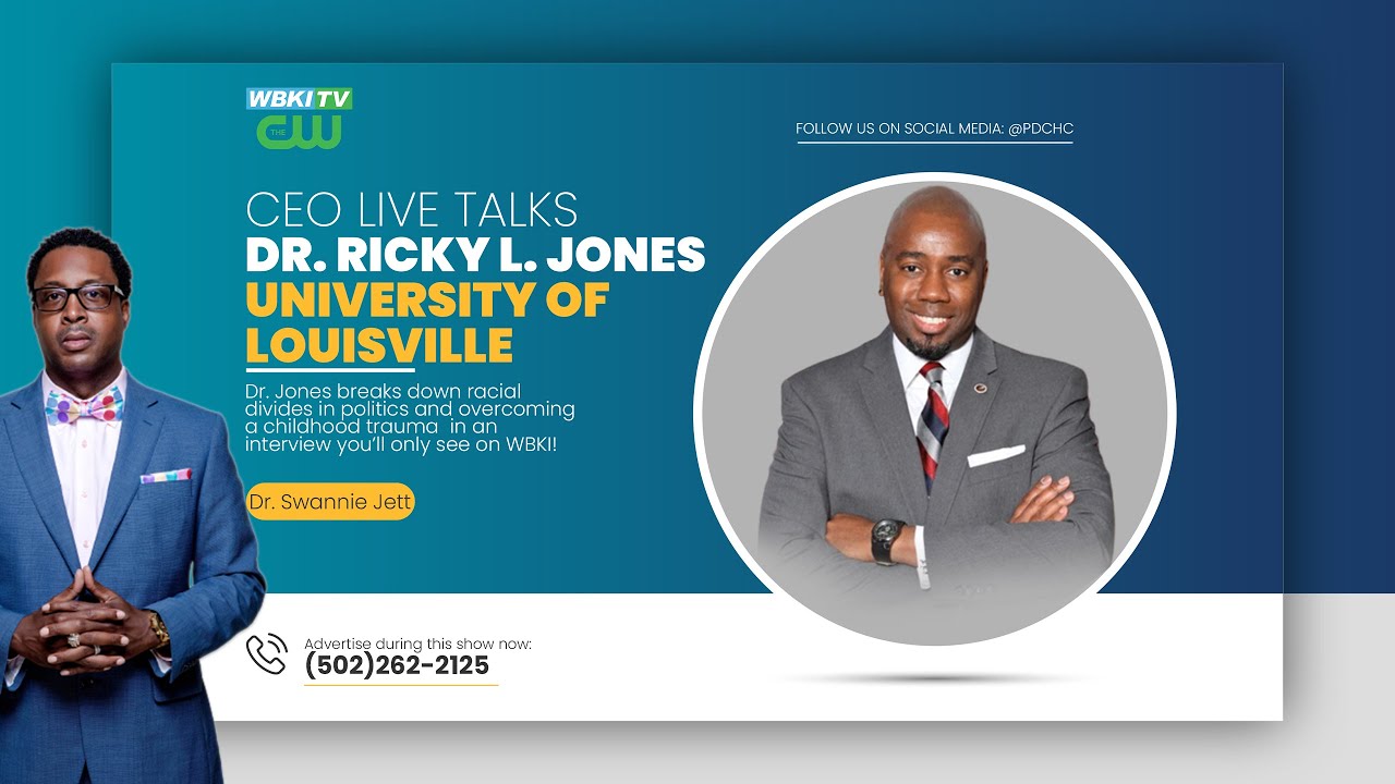 CEO Live Talks: Dr. Ricky Jones [Part One] - YouTube