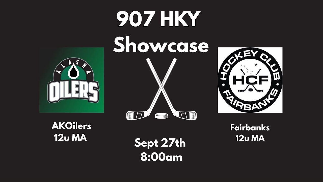 GAME 2 907 HKY Showcase - AK Oilers vs Fairbanks 12u MA - YouTube