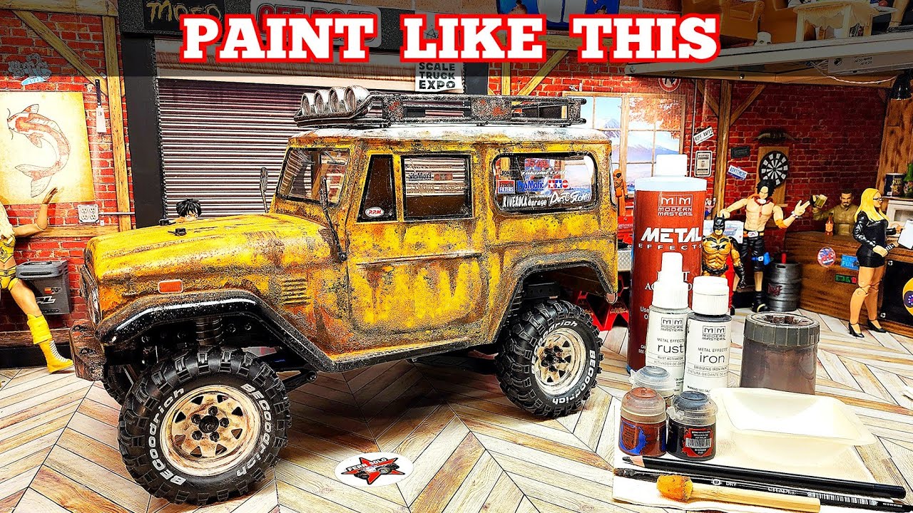 Tamiya CC-02 Weathering Paint How To PT-2 - YouTube