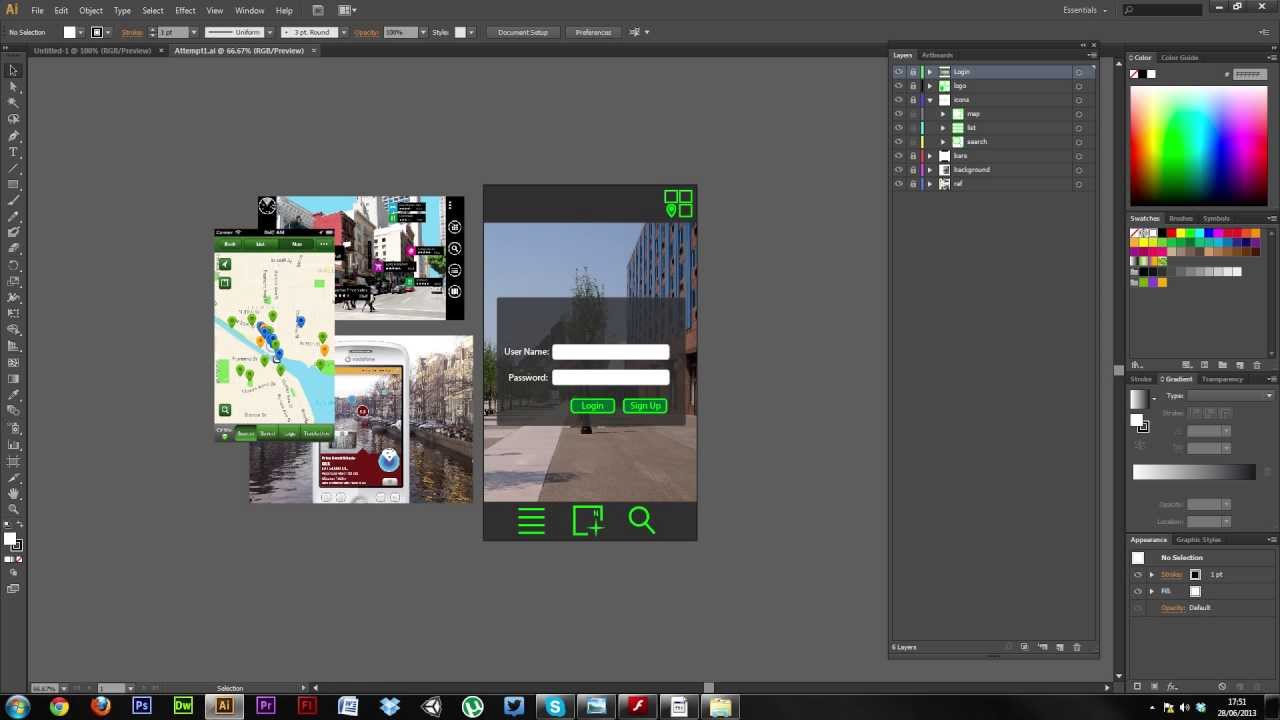 Software Stuff - Illustrator Part1 - YouTube