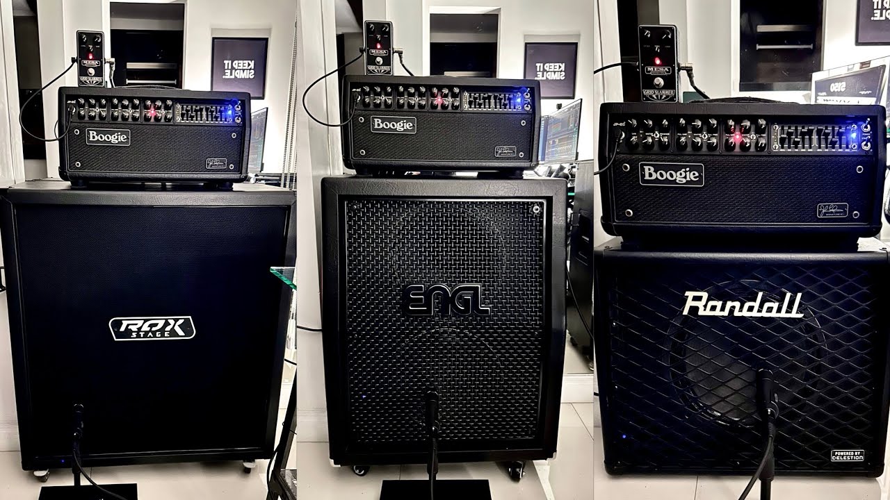 Mesa Boogie JP2C + 4x12 - 2x12 - 1x12 - YouTube