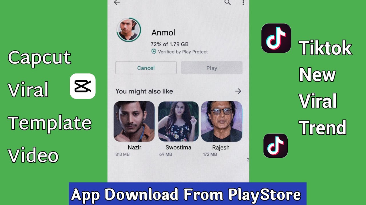 Playstore CapCut Viral Template Link | Tiktok New Trend | Capcut Editing | Sudhir's Creations ...