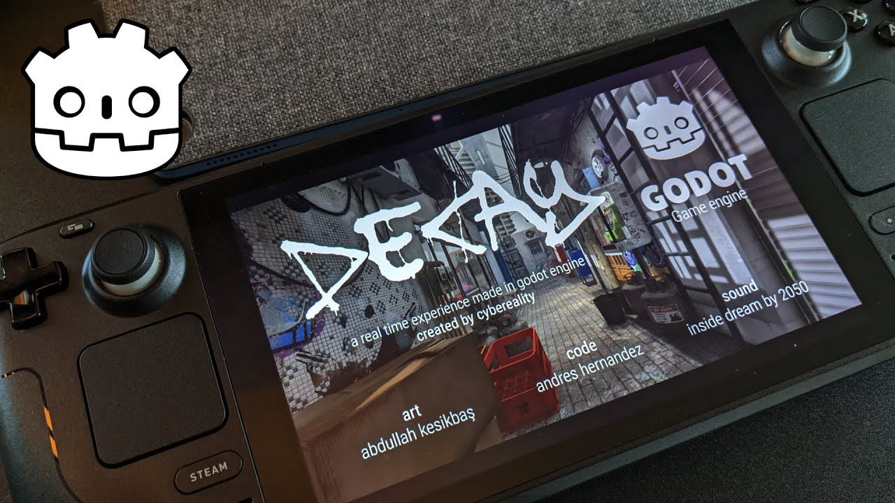 Godot Engine on Steam Deck - YouTube