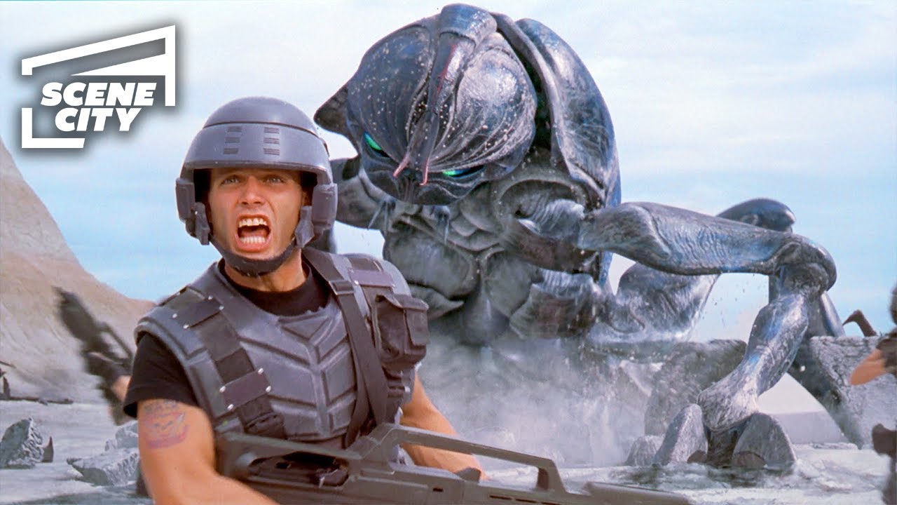Starship Troopers: Flesh Burning Bug (HD Clip) - YouTube