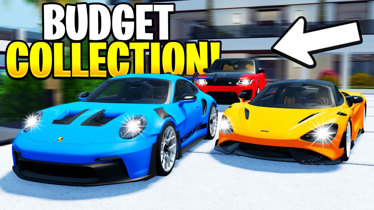 Making A Budget CAR COLLECTION In Driving Empire Roblox! - YouTube