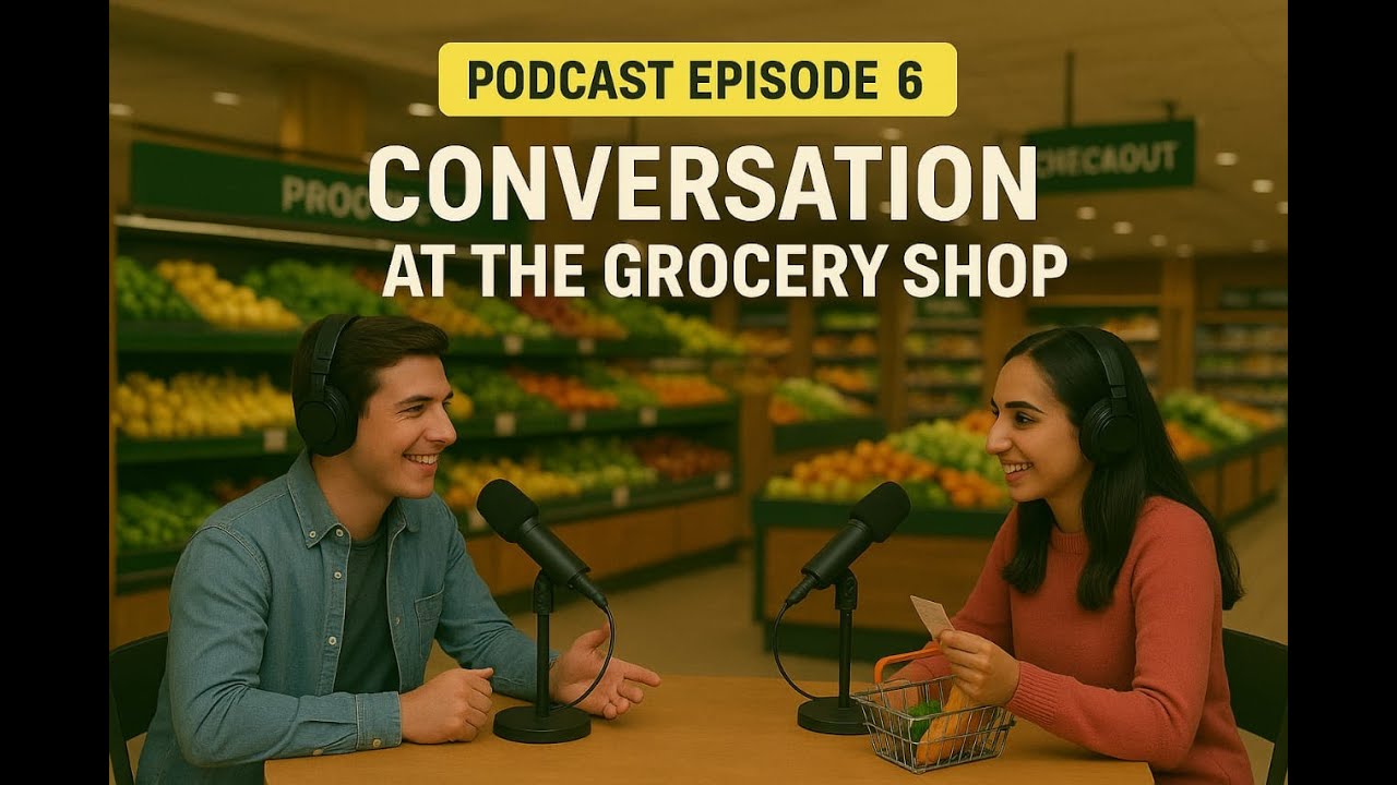 Grocery Store English | Must-Know Conversation for Beginners - YouTube