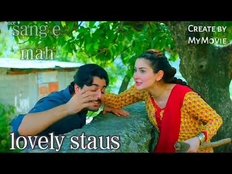 sang e mah status|gul meena and hikmat love status