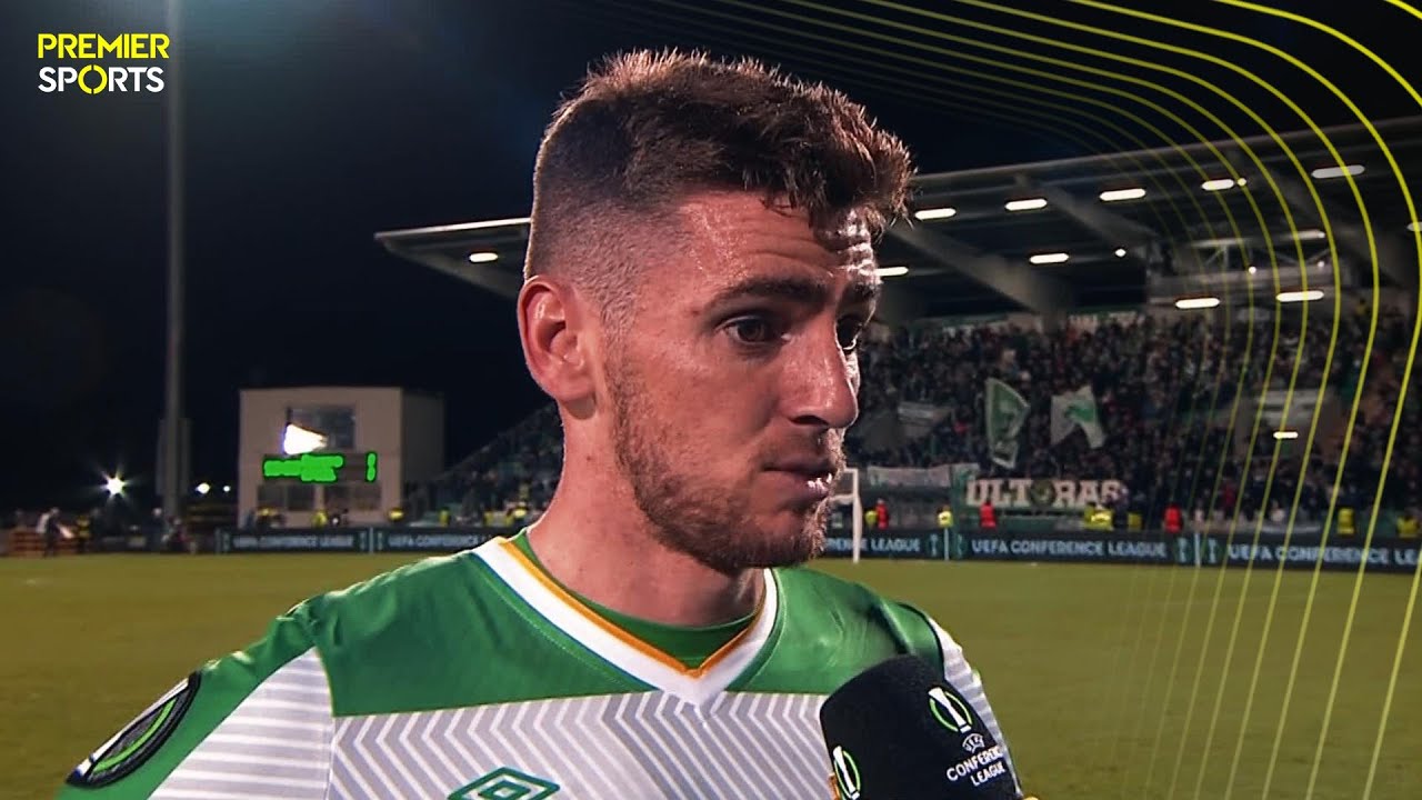 Dylan Watts speaks after scoring late equalising goal for Shamrock ...