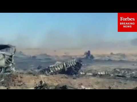 Iranian State Media Releases Video Of Downed Aircraft After US Rescues Pilot From Fighter Jet