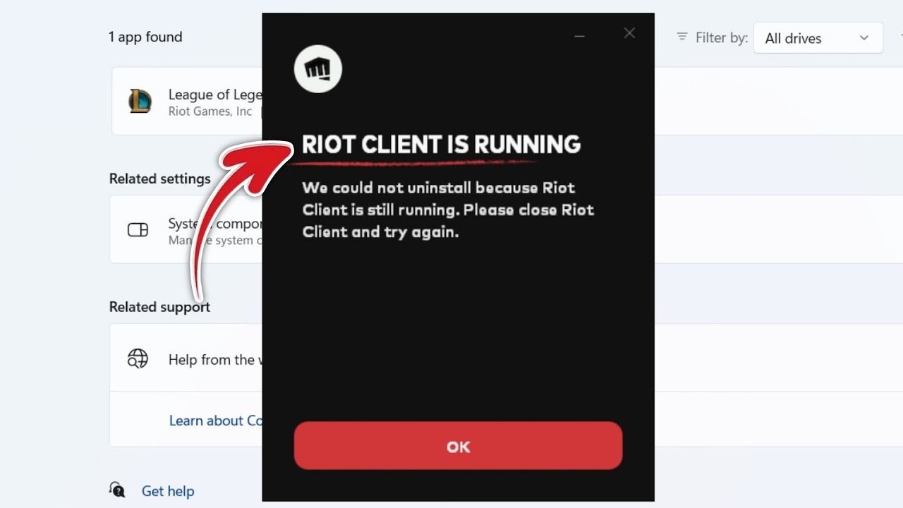 How to Fix "Riot Client is Running" When Deleting a Game (2024) - YouTube