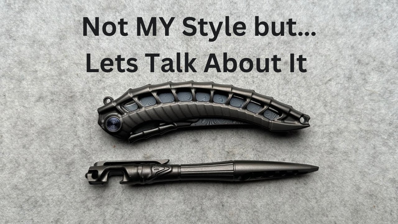 Rike Knife Alien 4-DG Knife Review - YouTube