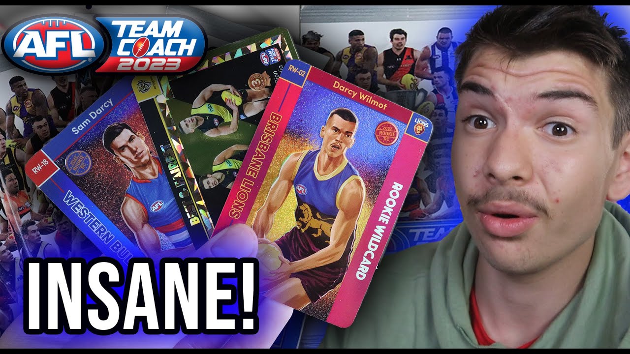 3 BOX HITS IN A ROW! NEW 2023 AFL TEAMCOACH PACK OPENING! - YouTube