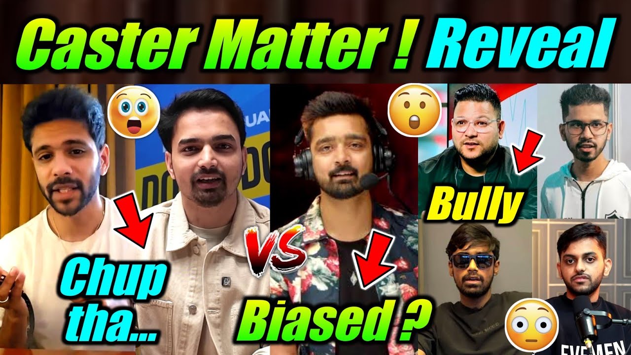 Mazy vs Casters Big Matter 🤯 Shocking Reveal 😳 Ankiitbot Biased ? Neyoo ...