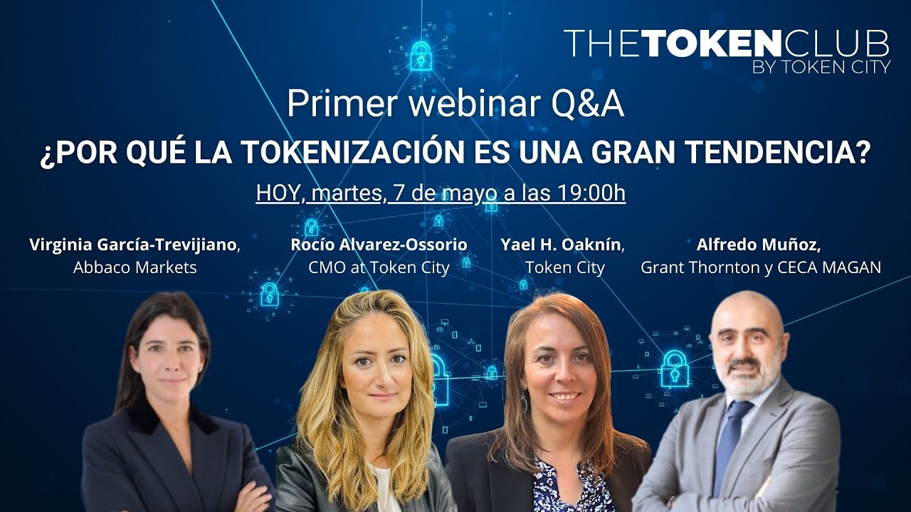 ¿Por qué la tokenización es una gran tendencia? 💣 Primer Webinar Q&A - The Token Club 💥 - YouTube