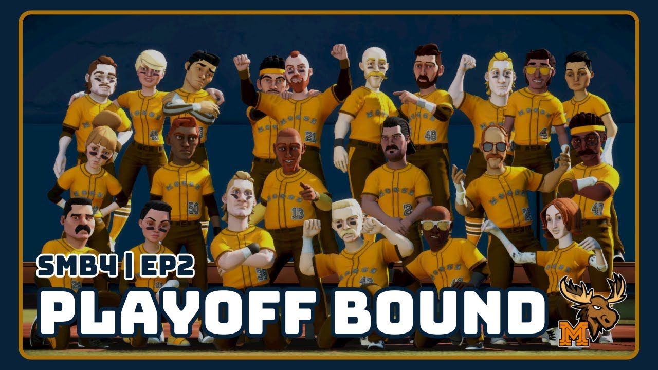 SMB4 | Ep.2 | First Season & First Playoff Round - YouTube