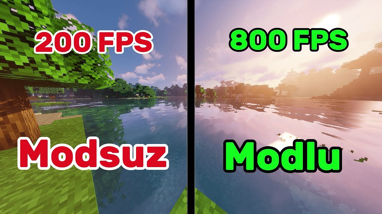 MİNECRAFT +600 FPS (+1.20) Minecraft Fabric: Sodium + Lithium ...