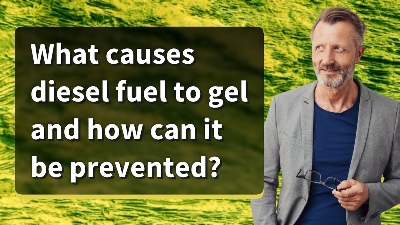 What causes diesel fuel to gel and how can it be prevented? - YouTube