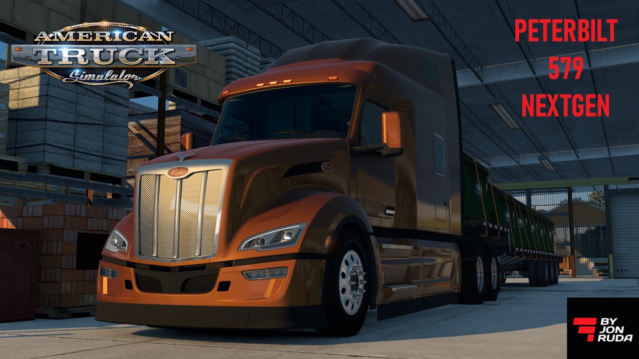 ATS 1.52 | 2025 Peterbilt 579 NEXTGen by Jon Ruda - YouTube