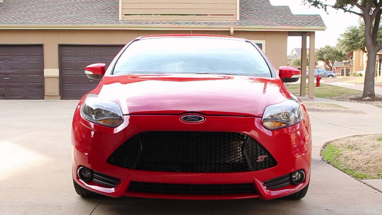 Focus ST STOCK : Cobb Drop In : Boomba BOV - YouTube