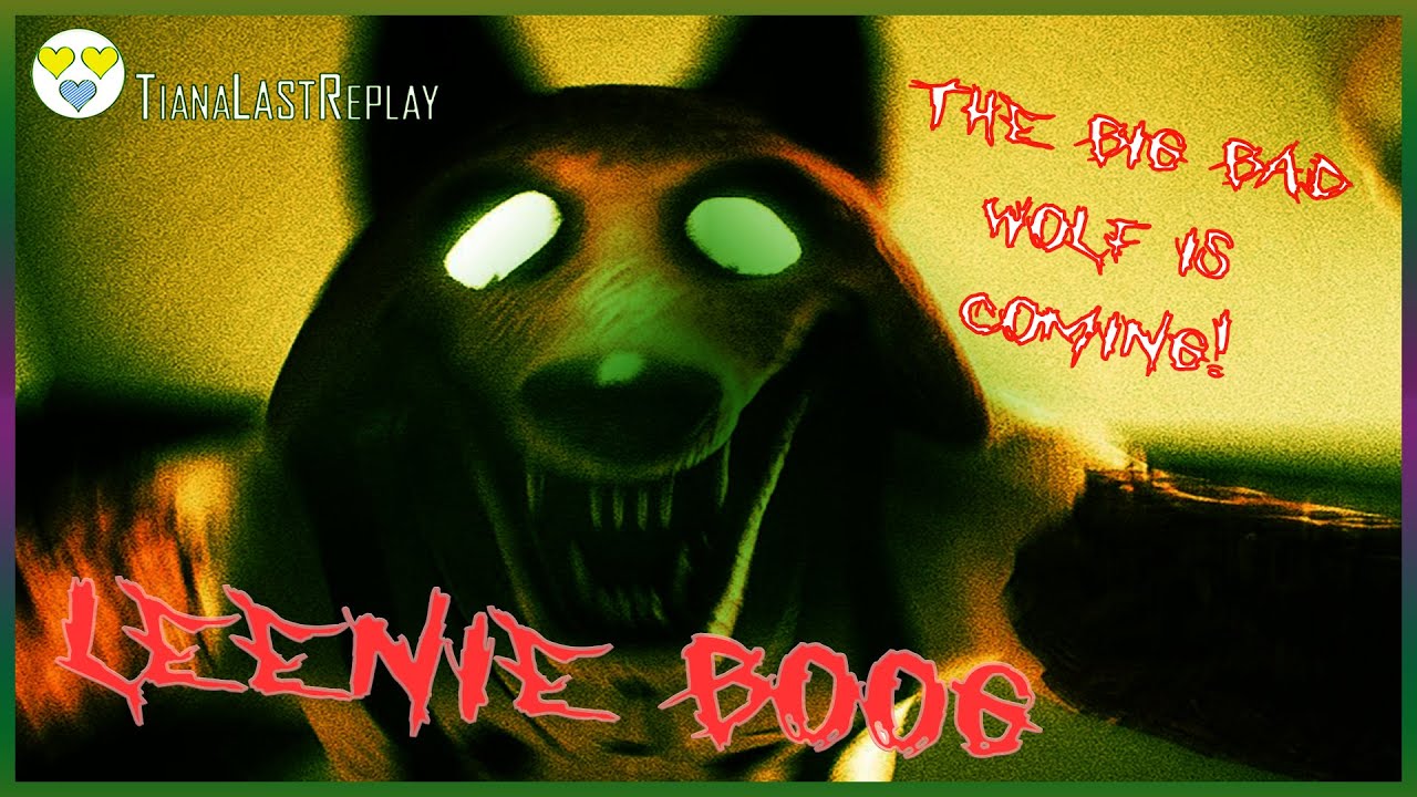 LEENIE BOOG (scary game) - AAAH! WOOOLF IN MY HOUSE!!! 🐺 - YouTube
