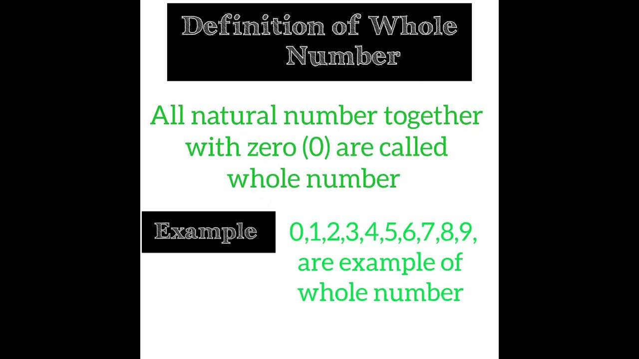 Definition Of Whole Number YouTube definition-of-whole-number-youtube