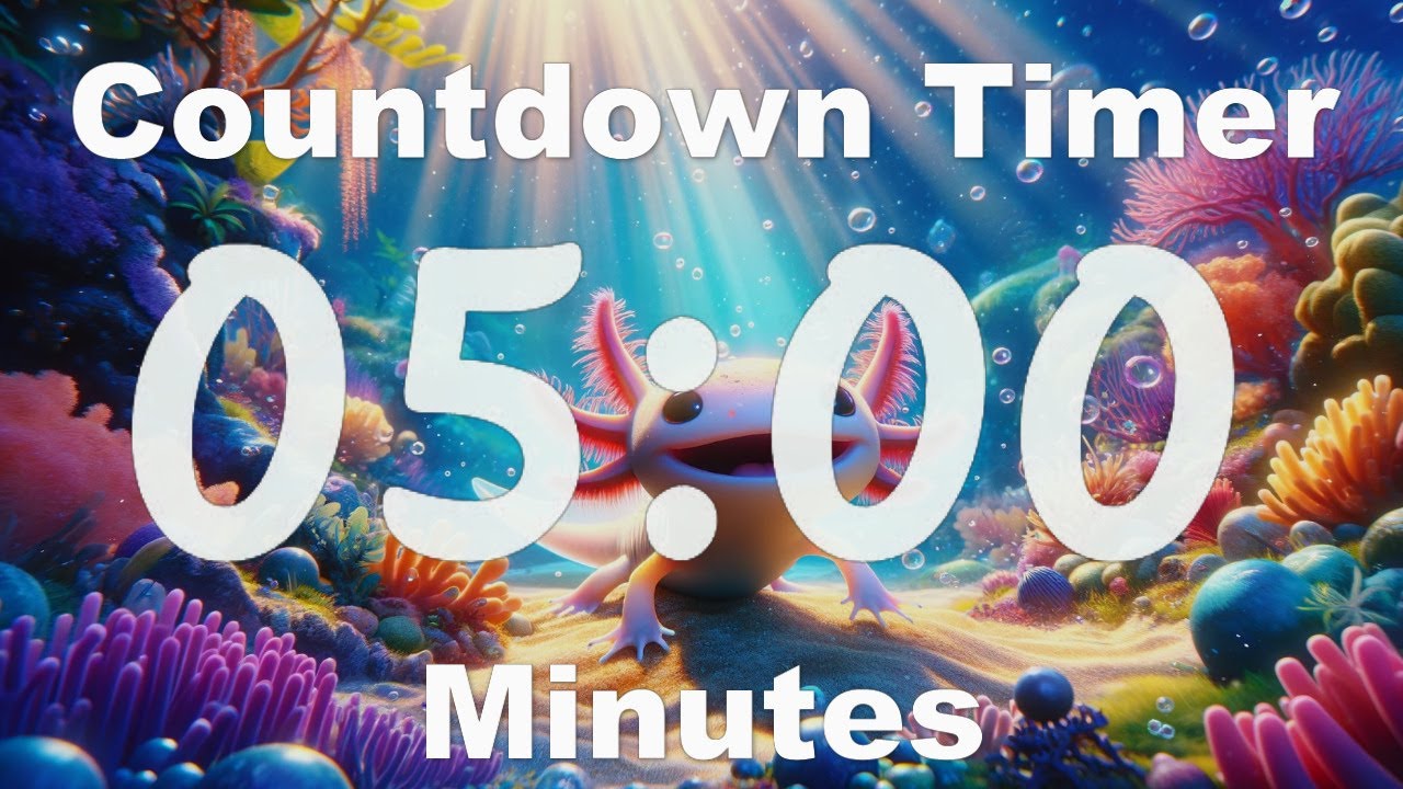 5 Minute Timer Axolotl - YouTube