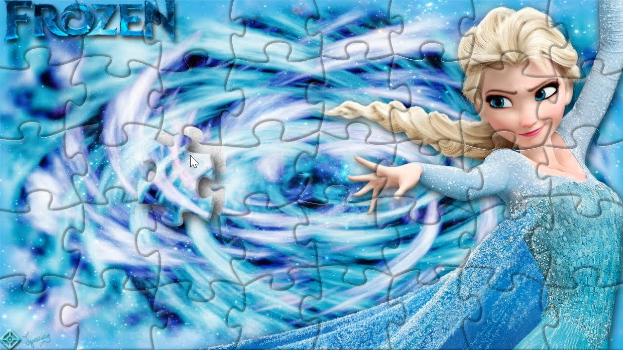 PUZLE ELSA DISNEY FROZEN, Ayo Kita Merangkai Puzzle Putri Elsa Frozen ...