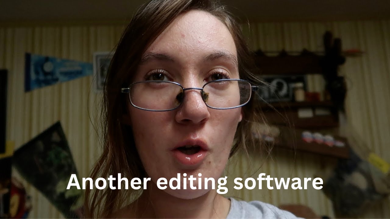 Another editing software - YouTube
