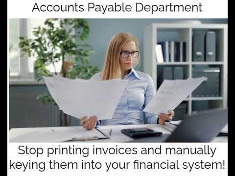 Eliminate Manual Data Entry of Accounts Payable Invoices - YouTube