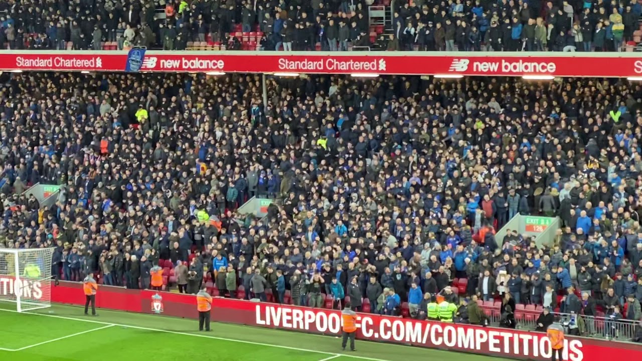 LFC / Liverpool Everton fans - Liverpool v Everton - FA cup - 5.1.20 ...