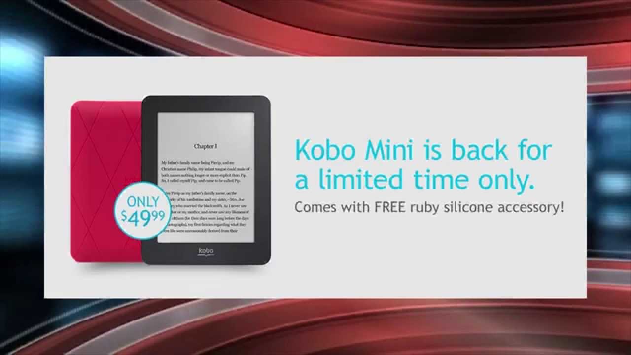 5 Inch Kobo Mini Available for $49 - YouTube