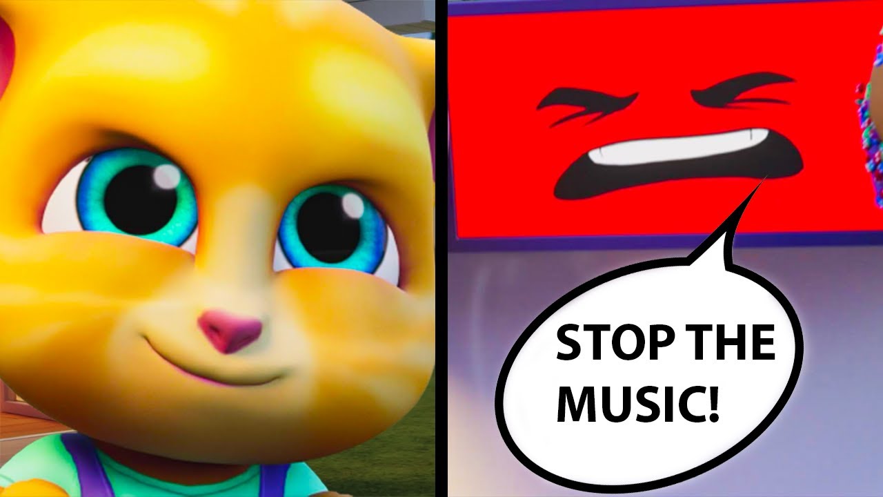 STOP THE MUSIC! | Talking Tom Shorts | Cartoons For Kids | WildBrain ...
